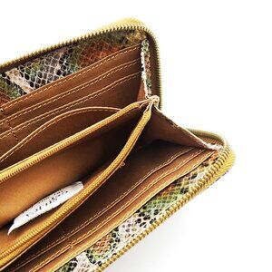HOBO | Bags | Hobo Max Genuine Natural Color Leather Large Zip Around ...